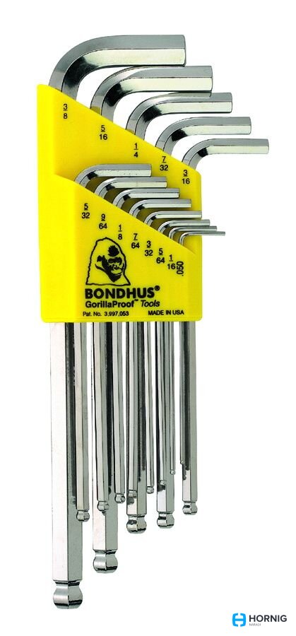BONDHUS imbus sada Brite Guard BLX13 inch 0,05"-3/8" 16937 - Náradie Hornig