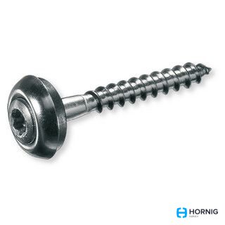 vrut do dreva 4,5*60mm šošovková hlava s podložkou 15mm A2 nerez DIN 7995P - Náradie Hornig