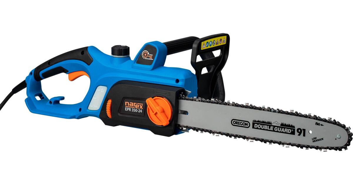 NAREX EPR 350-24 elektrická reťazová píla 2400W, 35cm, reťaz 3/8" 1,3mm ...