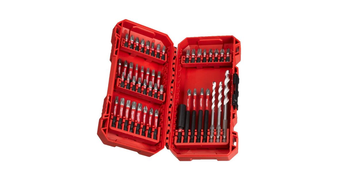 MILWAUKEE 4932492005 súprava bitov a vrtákov 48ks, SHOCKWAVE IMPACT ...