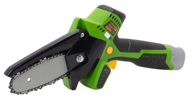 PROCRAFT PKA16 aku ručná reťazová pílka 16V/2*2Ah, lišta 100mm, bezuhlíkový motor - Náradie Hornig